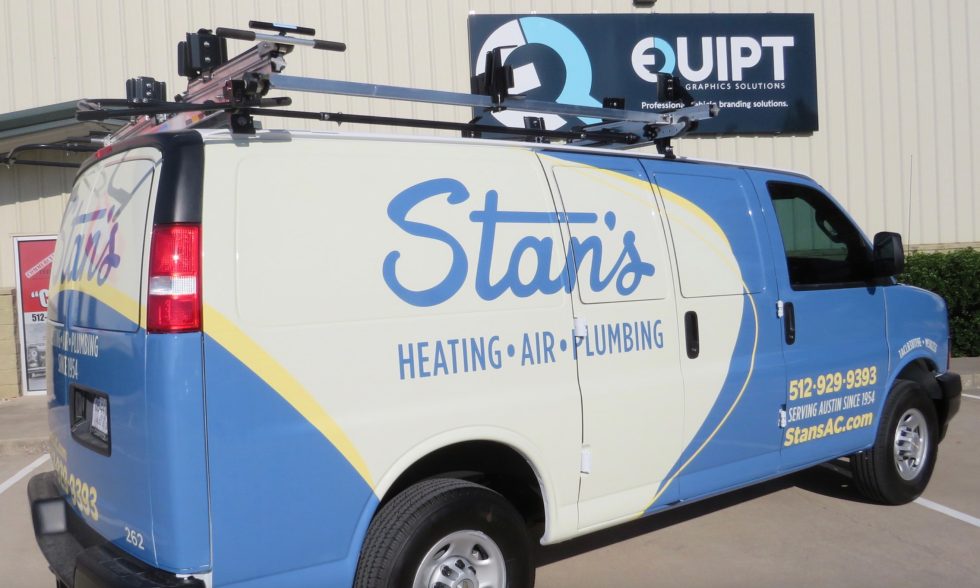Personalize Your HVAC Van Fleet with Custom Wraps - EQUIPT Graphics ...